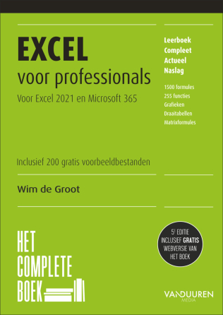 Het complete boek: Excel voor professionals | ecampuslearn